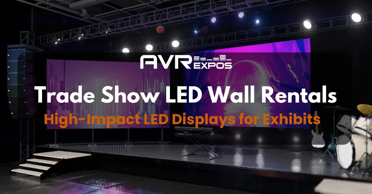 Trade Show LED Wall Rentals | AVR Expos